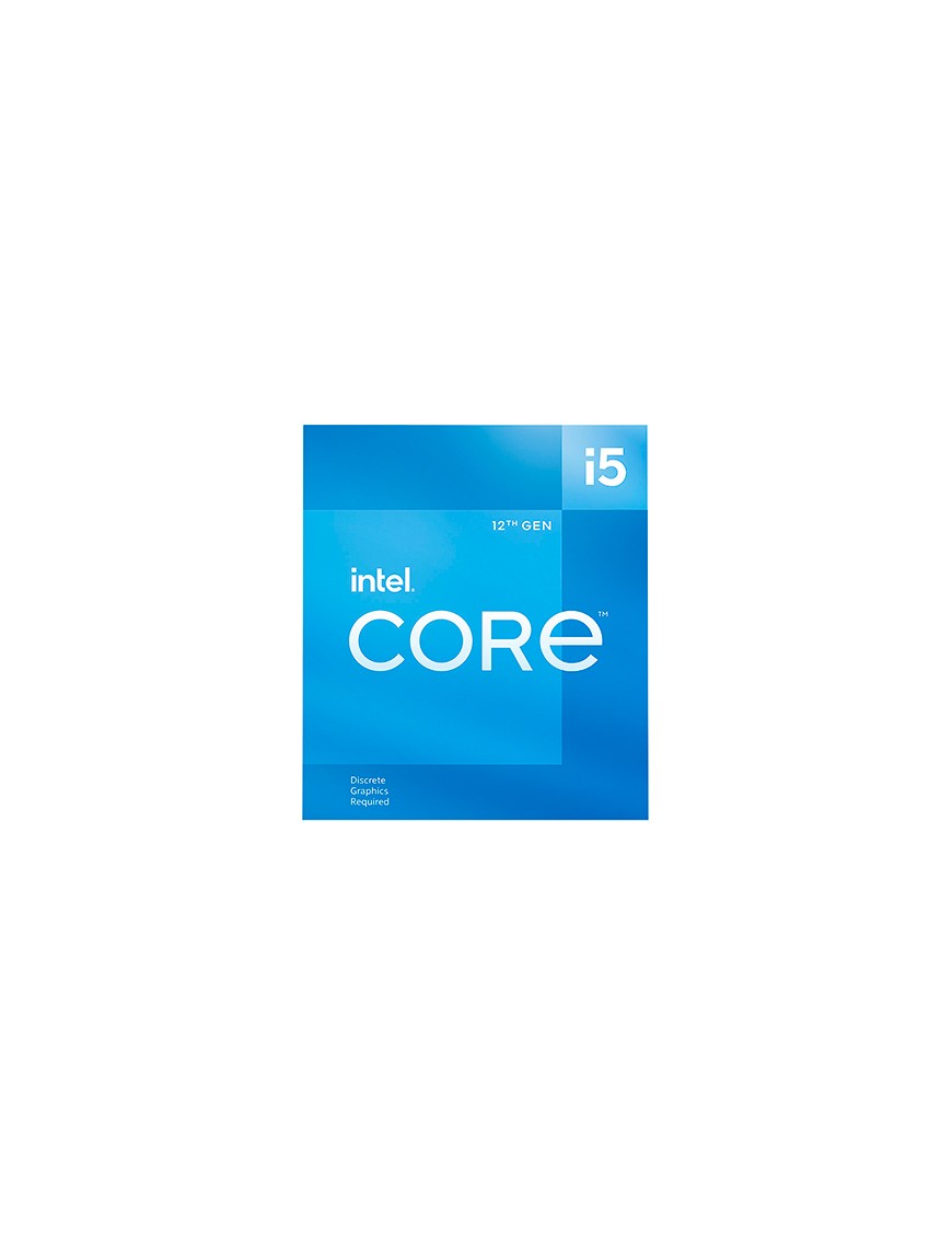Processeur Intel Core I5-12400F - BOX avec fan- 4.4GHz - Socket LGA ...