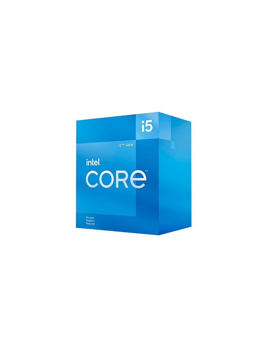 Processeur Intel Core I5-12400F - BOX avec fan- 4.4GHz - Socket LGA ...