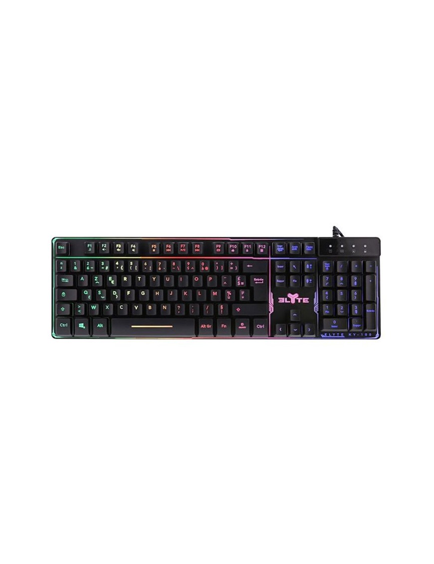 Clavier Gamer ELYTE Semi-Mécanique KY-100 Anti-Ghosting - Filaire ...