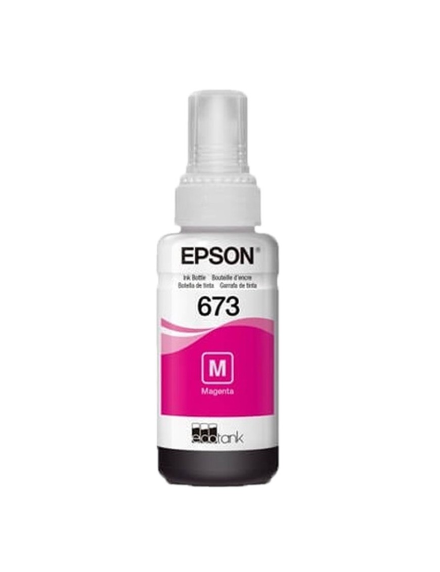 Bouteille D'encre EPSON EcoTank T673 Magenta - Original-