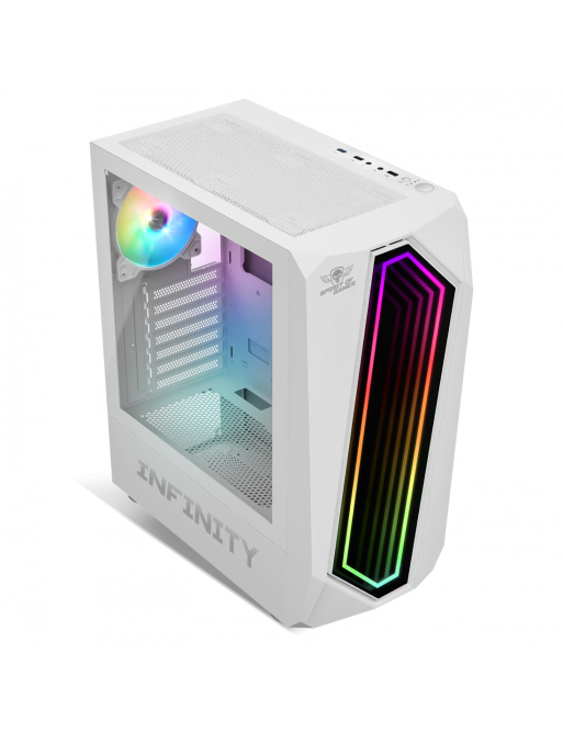 Boitier Pc SPIRIT OF GAMER INFINITY RGB WHITE ATX GAMING ARGB- tunisie ...