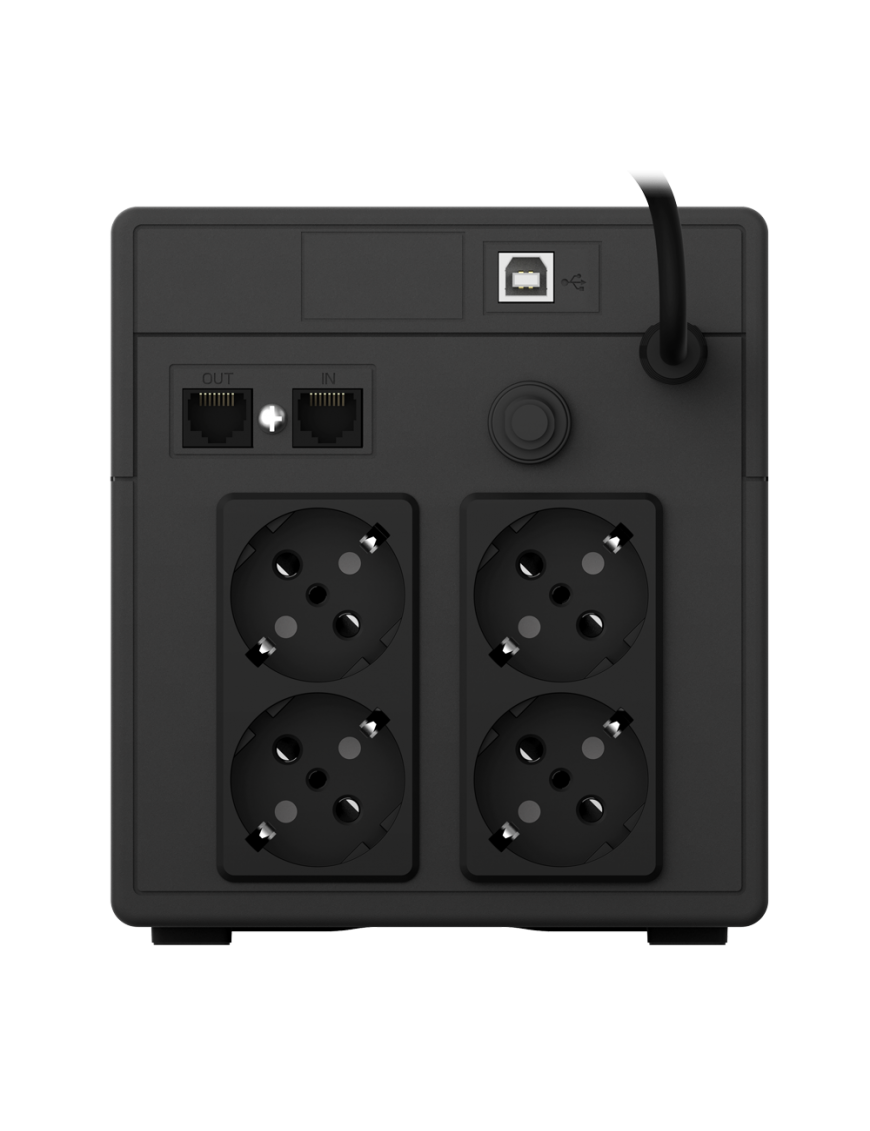 Onduleur NJOY Cadu 1000 IN LINE 1000VA/600W - USB - 4 Prises - tunisie